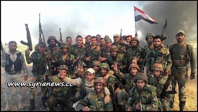 SAA Responds to Terrorist Bombing on Residential Houses in Aleppo and Hama