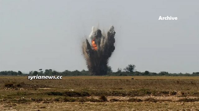 Landmine Explosion Kills a Civilian and Injures 3 More in Central Syria