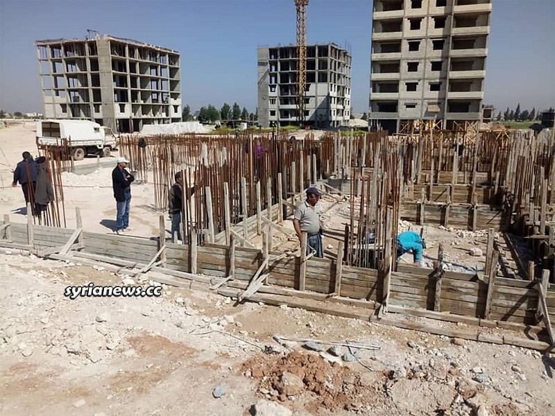 11 Residential Towers 362 Affordable Housing Units, New Project in Hama