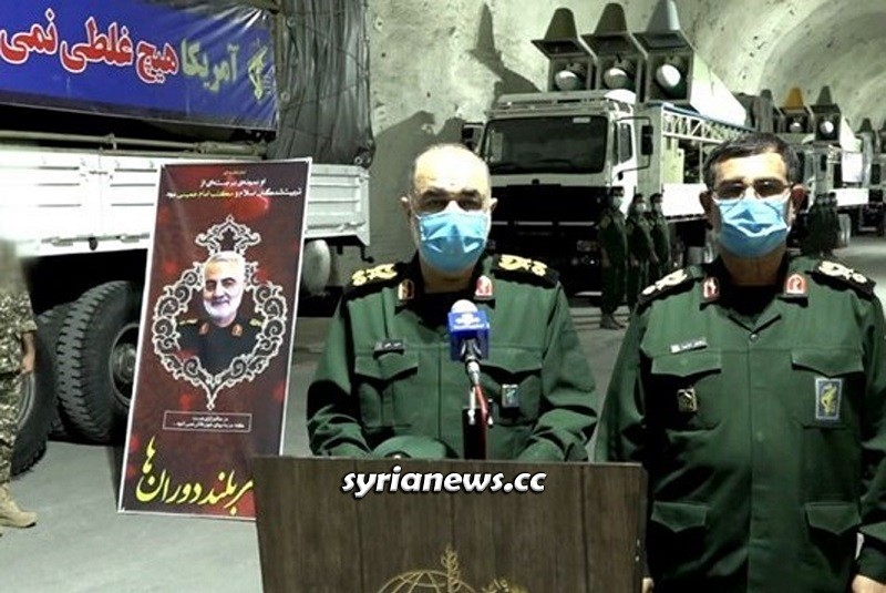 Iranian IRGC Unveil an Advanced Missiles Base on the Persian Gulf