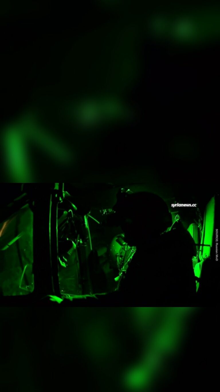 Russian Helicopters Night Raid against Ukrainian Military Stronghold