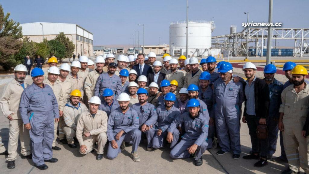 Syria Rebuilding: Assad Inaugurates Relaunch of Gas Turbines