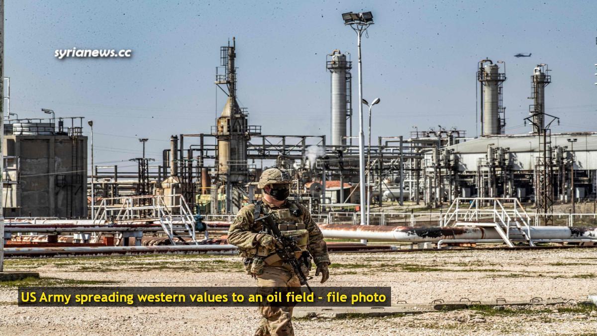 Drone Bombs US Army Stealing Syrian Oil after Israeli Bombing