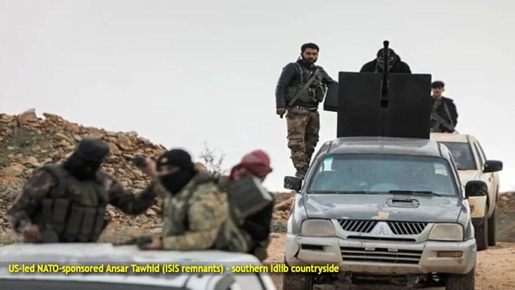 Idlib, Syria: The War on the NATO-sponsored Al Qaeda Update