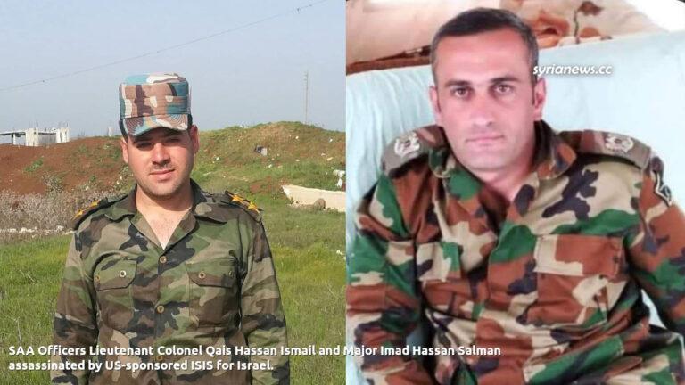 ISIS Remnants Assassinate Syrian Army Officer on Israel's Orders